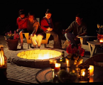 Cómo hacer un fogón en el jardín