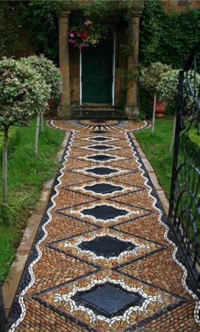 20 ideas de senderos de jardínGuía de Jardinería